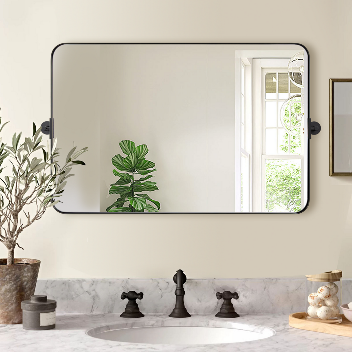 Pivot Mirror Collection - Elevate Your Home Experience | Moon Mirror