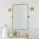 MoonMirror® Horizontally Tilting Pivot Rectangle Mirrors for Bathroom