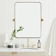 MoonMirror® Horizontally Tilting Pivot Rectangle Mirrors for Bathroom