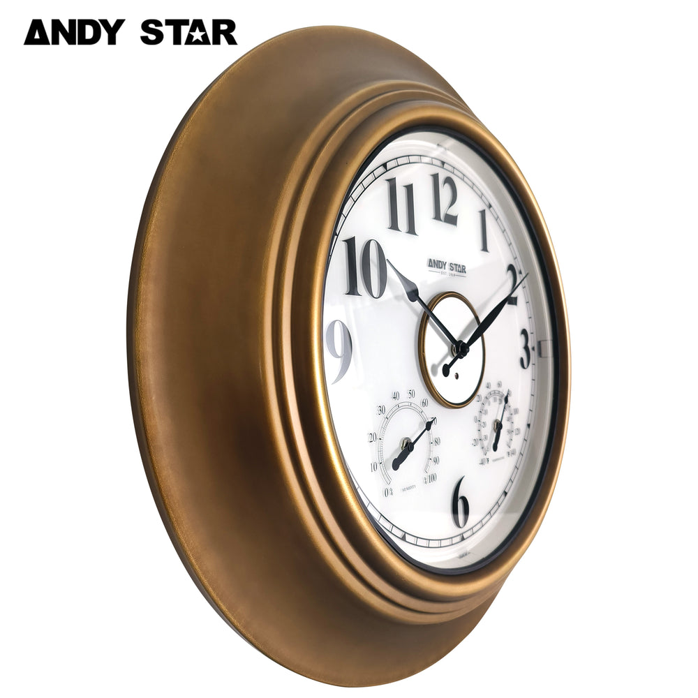 Waterproof Outdoor Clocks |Classic & Modern Wall Clocks - Moon Mirror