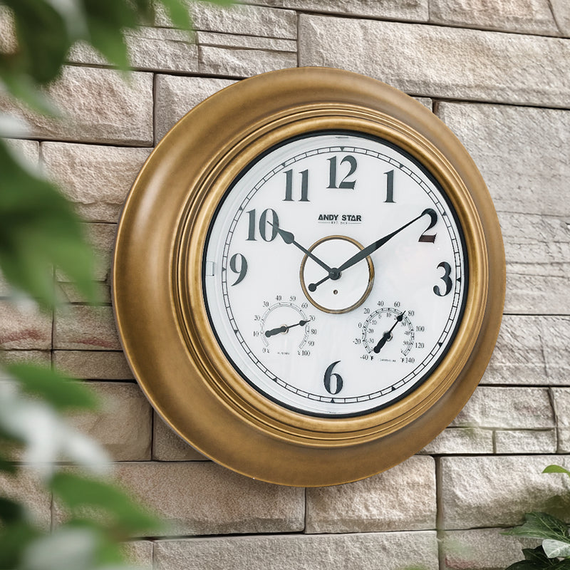 Waterproof Outdoor Clocks |Classic & Modern Wall Clocks - Moon Mirror