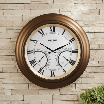 Waterproof Outdoor Clocks |Classic & Modern Wall Clocks - Moon Mirror