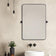 MoonMirror® Horizontally Tilting Pivot Rectangle Mirrors for Bathroom