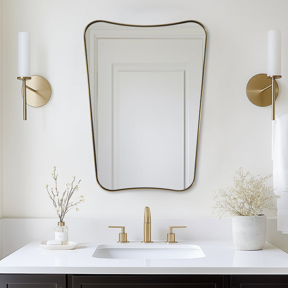 Irregular Shape Mirrors | Unique Wall Mirrors - Moon Mirror